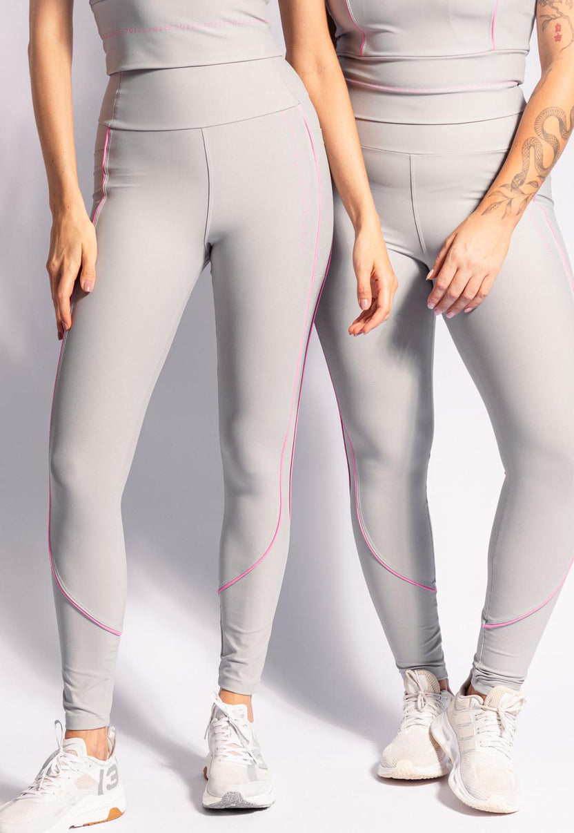 Legging cinza granito com vivo Urbane – Pozze